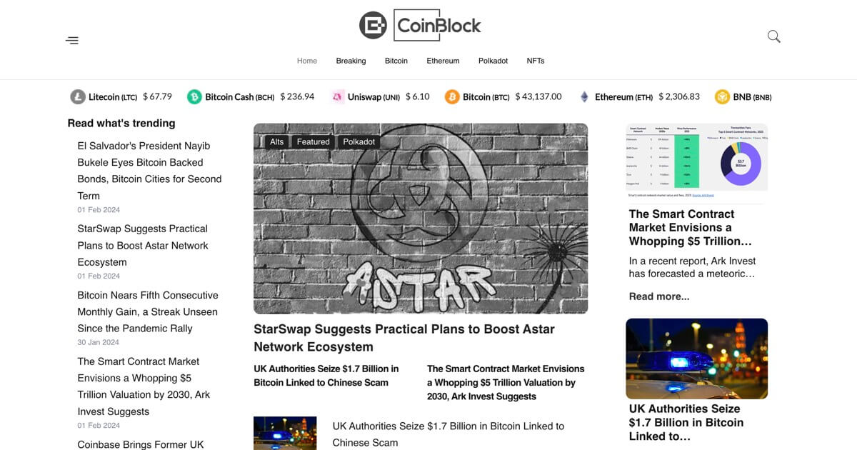Crypto News | CoinBlock – Latest Cryptocurrency, Bitcoin, Ethereum ...